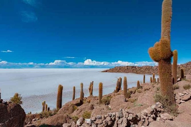 Uyuni Salt 1 Day Tour With Guide in English + Lunch and Sunset - Enjoying the Sunset on the Salt Flats