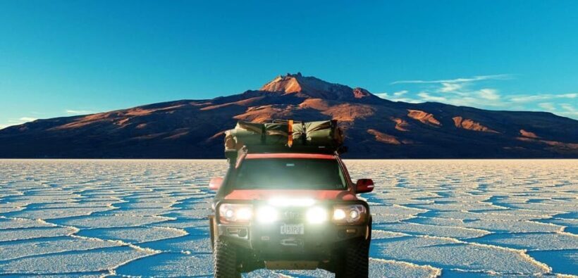 Uyuni Salt Flats 1 day + photo session + Sunset (Spanish) - Sunset: A Magical End