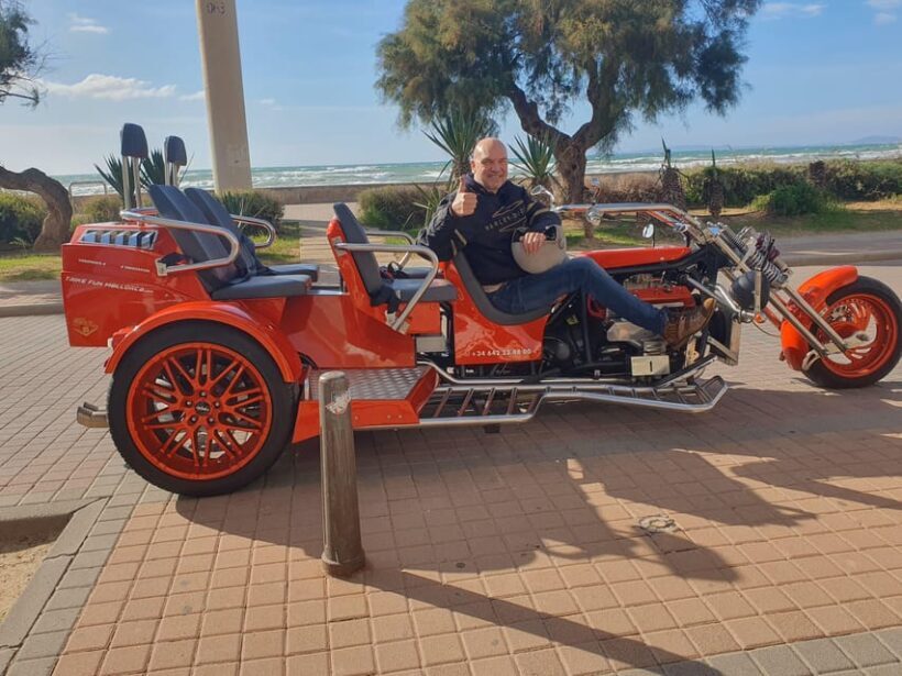 V8 Trike Tour mit Fahrer/Guide für max 4Gäste - A Deep Dive into the Mallorca V8 Trike Tour