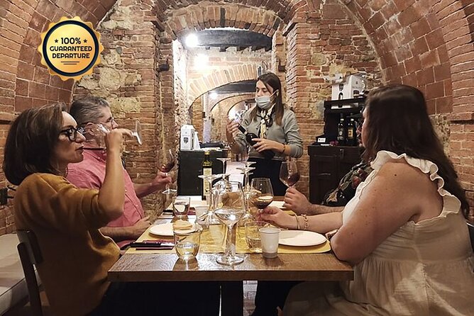 Val d'Orcia Brunello Wine Tour with Montalcino and Montepulciano - Afternoon: Montepulciano and Underground Cellar