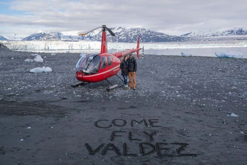 Valdez: Helicopter Flight with Glacier Landing - Key Points