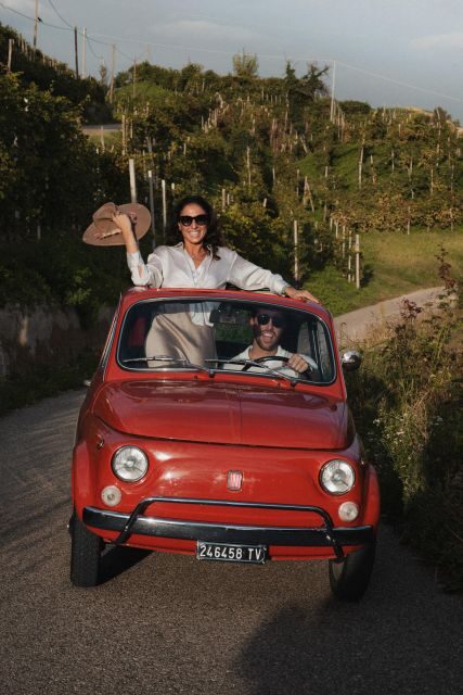 Valdobbiadene: Prosecco hills with the vintage 500 - Key Points