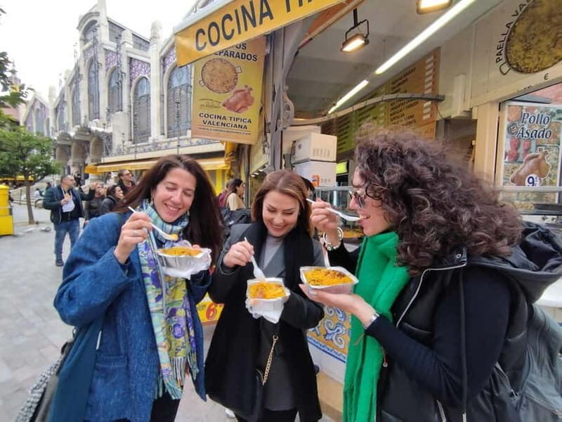 Valencia: Street Food Tour including Paella & Tapas Tasting - Key Points