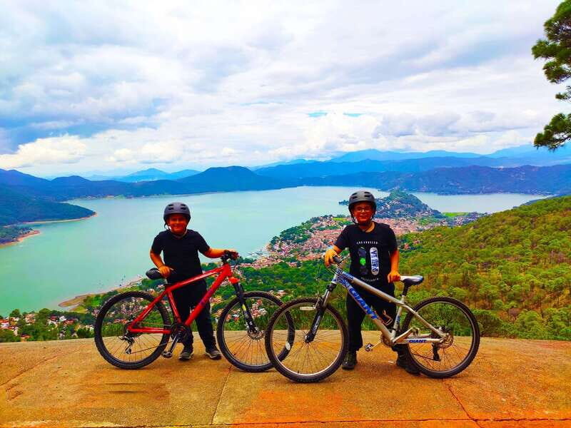 Valle de Bravo: Mountain bike route - Key Points