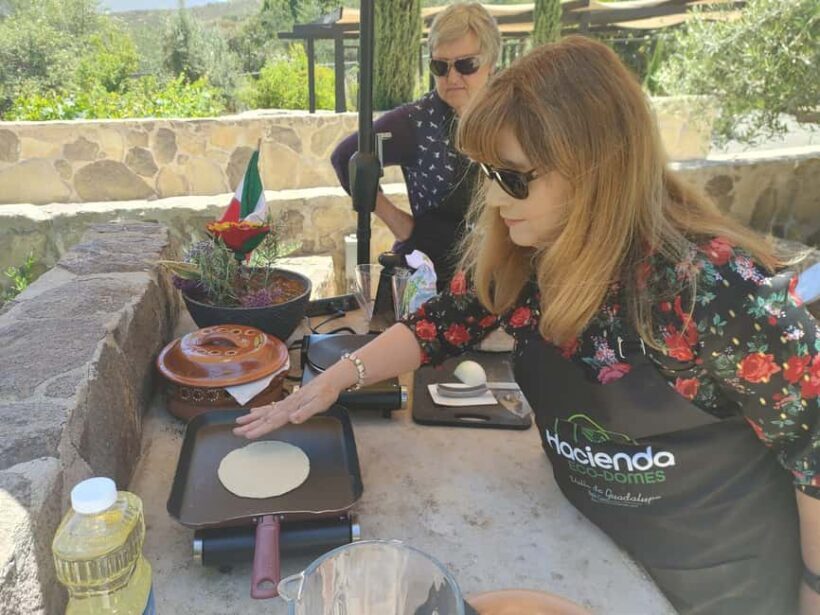 Valle de Guadalupe: Mexican Cooking at Hacienda Eco-Domes - The Group Size and Practicalities
