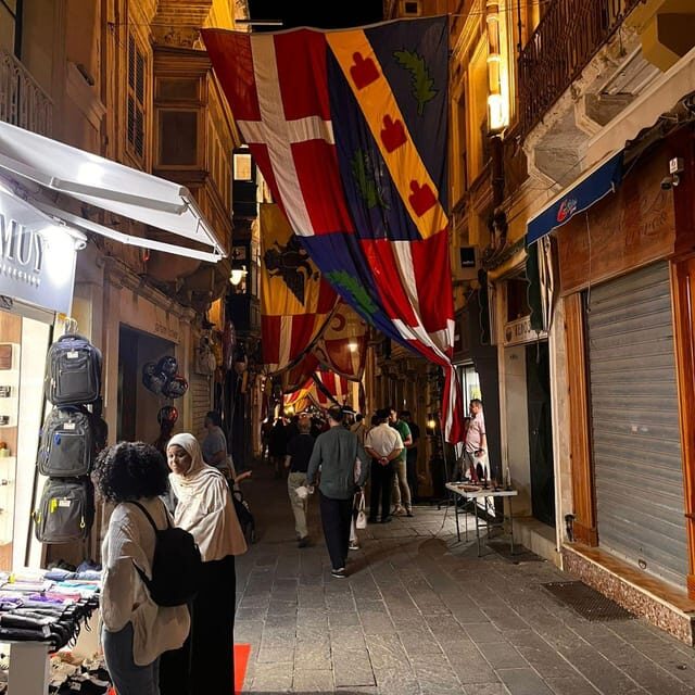 Valletta Night TOUR IN PORTUGUESE - Key Points