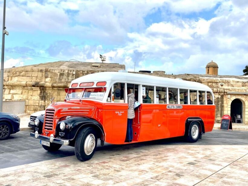 Valletta: Sunday Vintage Bus to Marsaxlokk - An Authentic Maltese Experience in Vintage Style