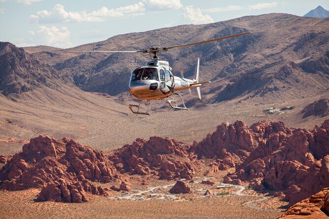 Valley of Fire Helicopter Tour and Landing with Champagne Toast - What Could Be a Drawback