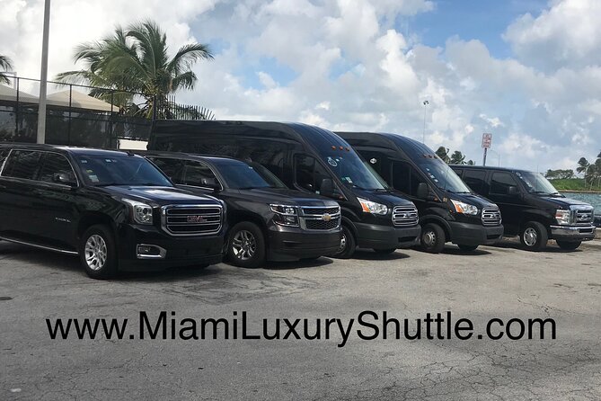 VAN Mia Airport or Hotels to Miami Port or Hotels Up to 14pax - Booking and Reservation Process