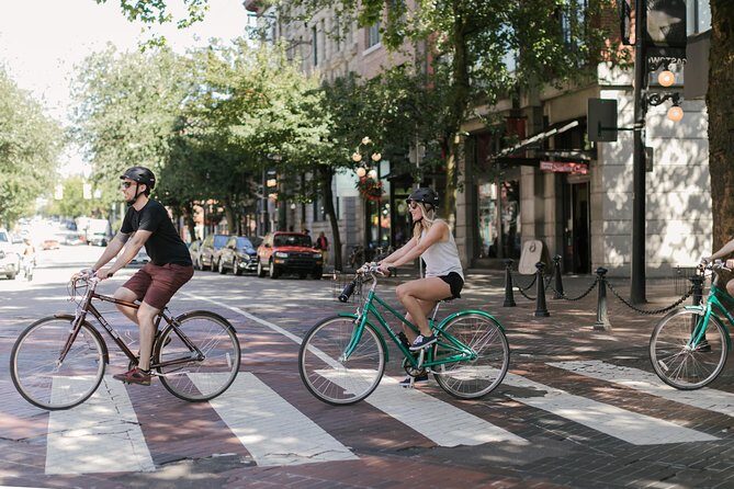 Vancouver Bike or Ebike Rental - Self Guided Map provided - Key Points