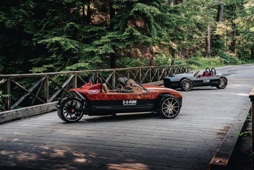 Vancouver Signature Highlights Open-Air Roadster Tour - Exploring Vancouver in a Vanderhall Carmel Roadster
