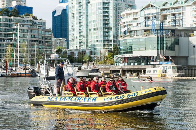 Vancouver: Waterfront Sightseeing Tour - City and Harbour - An Overview of the Vancouver Zodiac Waterway Adventure