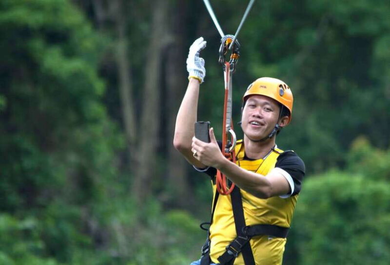 Vang Vieng: Half-Day Zip Lining with Cave Exploration Option - Key Points