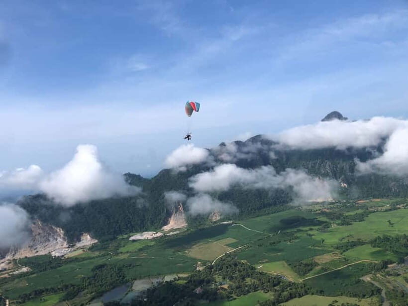Vang Vieng: Paragliding Experience with Hotel Pickup - An Overview of the Paragliding Adventure in Vang Vieng