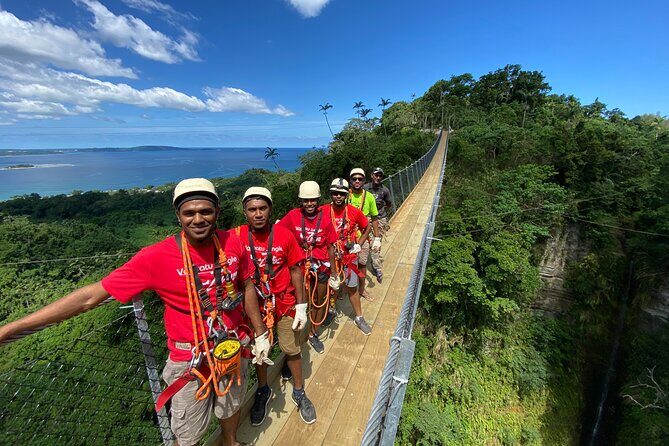 Vanuatu Jungle Zipline, Swing and Skybridge Combo with Transfer - The Sum Up