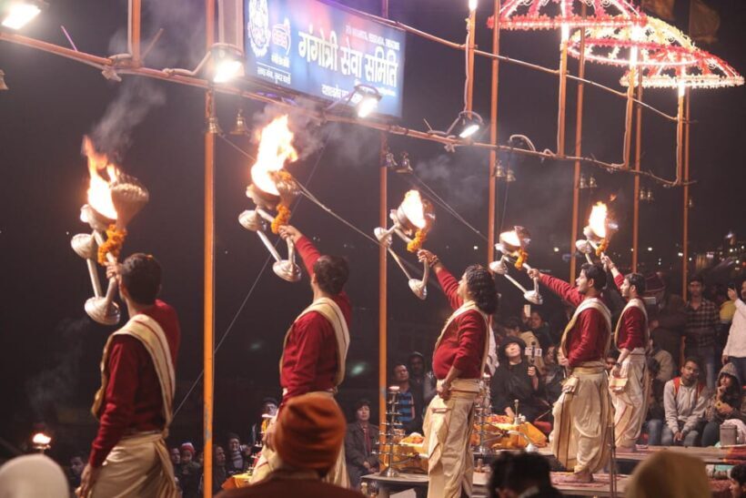 Varanasi: Ganga Arti Evening Light Ceremony on the Main Ghat - The Significance of the Ritual and Setting