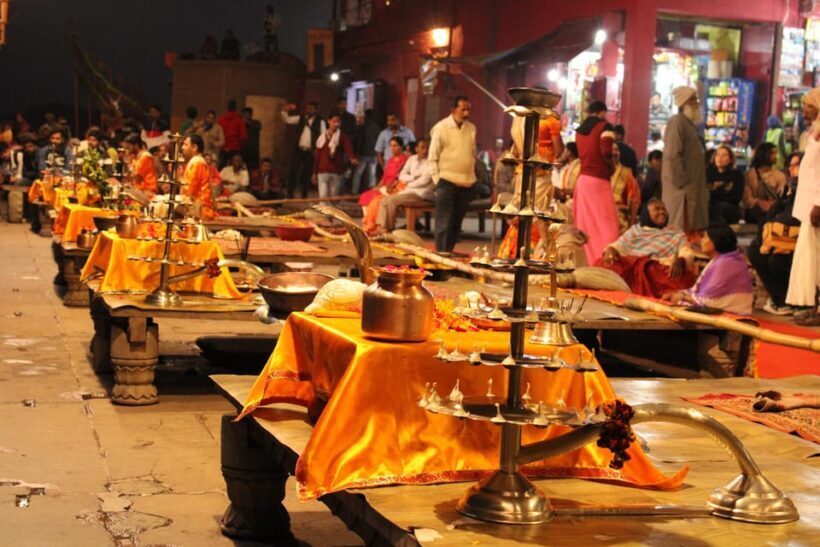 Varanasi: Ganga Arti Evening Light Ceremony on the Main Ghat - Practical Details