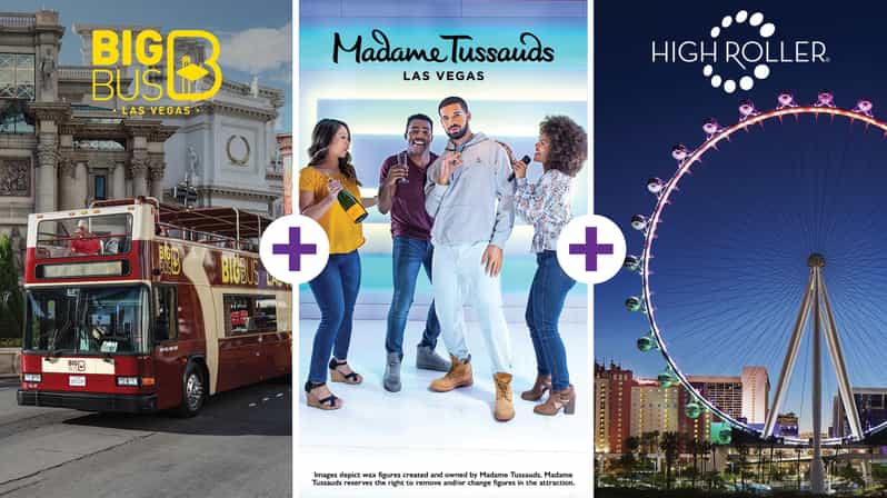 Vegas: Madame Tussauds, High Roller, & Hop-on Hop-off Tour - Why This Tour Offers Value