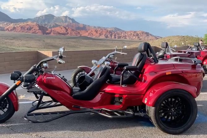 Vegas Strip and Red Rock Canyon Guided Trike or Slingshot Tour - What to Expect on the Tour