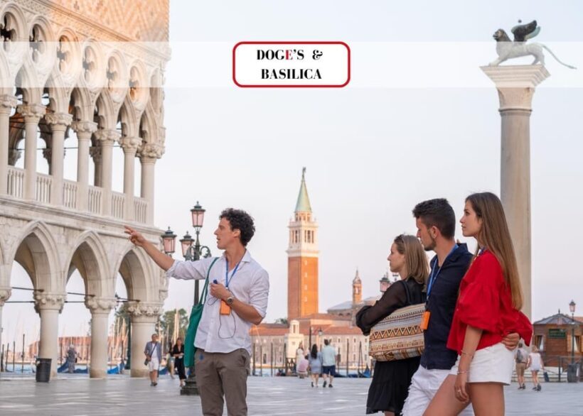 Venice: Basilica, Doge's Palace, Gondola Ride Guided Tour - What to Expect at Each Stop