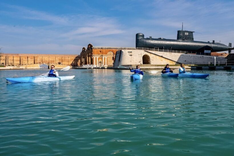 Venice Beginner's Kayak Tour in the Medieval Arsenal - Key Points