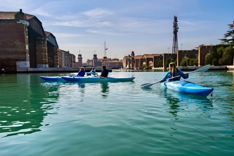 Venice Beginner's Kayak Tour in the Medieval Arsenal - An Authentic Venetian Water Experience