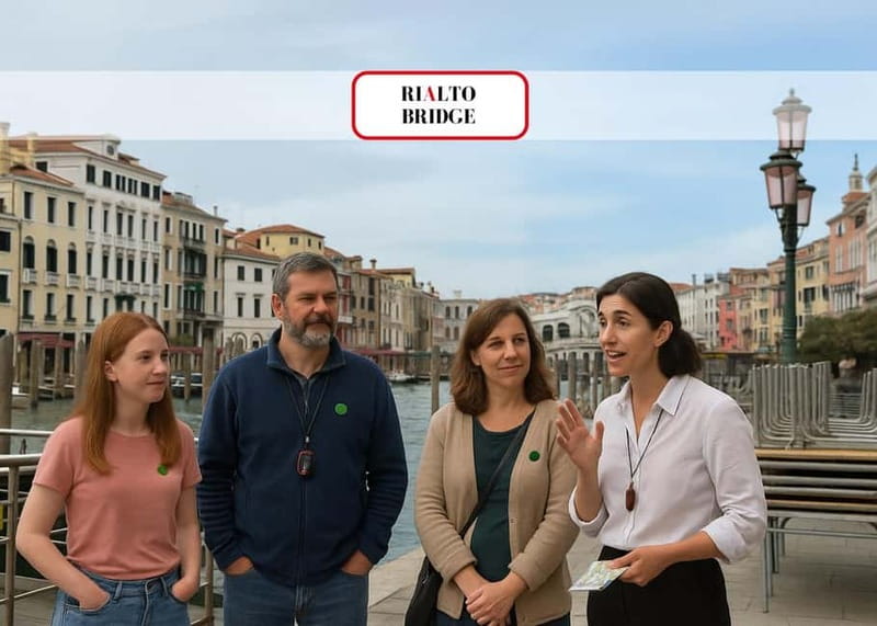 Venice: Doge Palace, San Marco Basilica & Rialto Bridge - Key Points