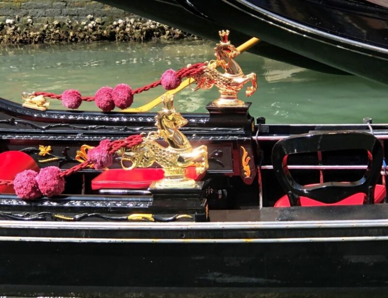 Venice: Doges Palace Guided-Tour & Gondola Ride - Key Points