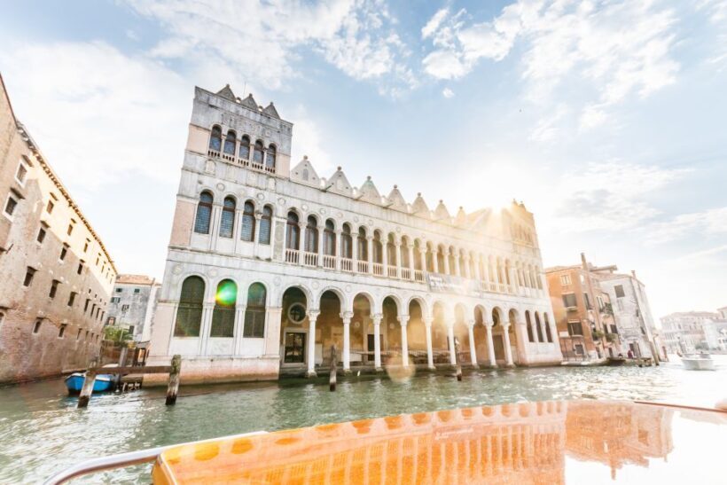 Venice: Grand Canal Private Boat Trip - What to Expect During the Tour