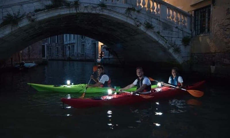 Venice: Guided Canal Kayak Tour at Day, Night, or Sunset - The Sum Up