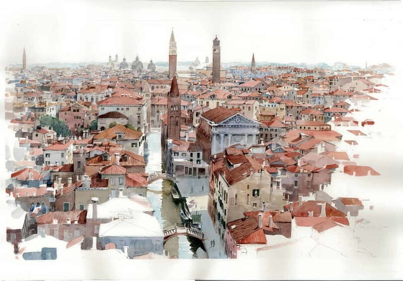 Venice: Watercolor Painting Class at the Prisons Palace - The Sum Up
