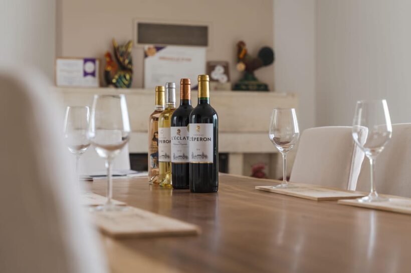 Vérac: Château L'Éperon Wine Tasting and Masterclass - An In-Depth Look at Château LÉperon’s Wine Tasting and Masterclass