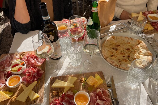 Verona Local Food Tasting and Walking Tour With Cable Car - Charcuterie and Wine Tasting in Piazza Bra