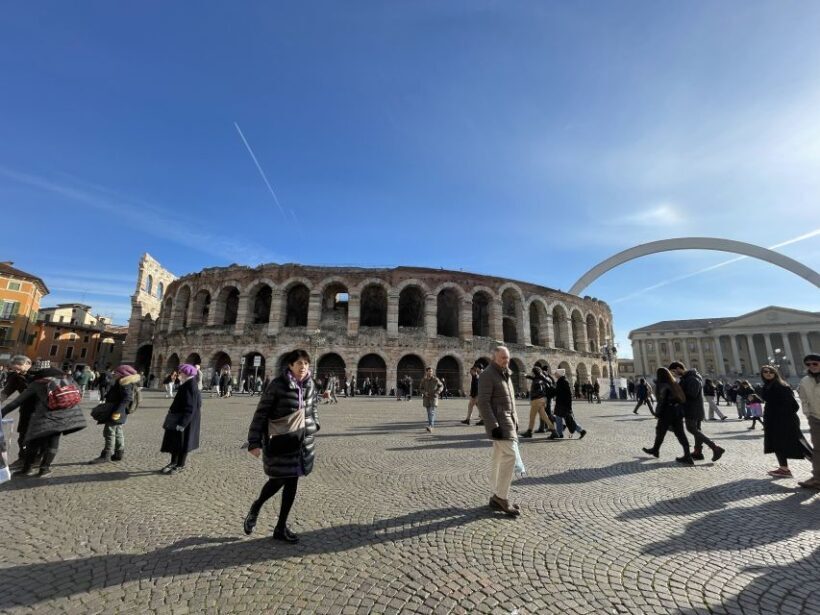 Verona: Small Group Guided Walking Tour with Arena Tickets - Key Points