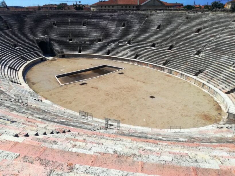 Verona: the Arena at the Gladiators' time - The Experience from the Reviews