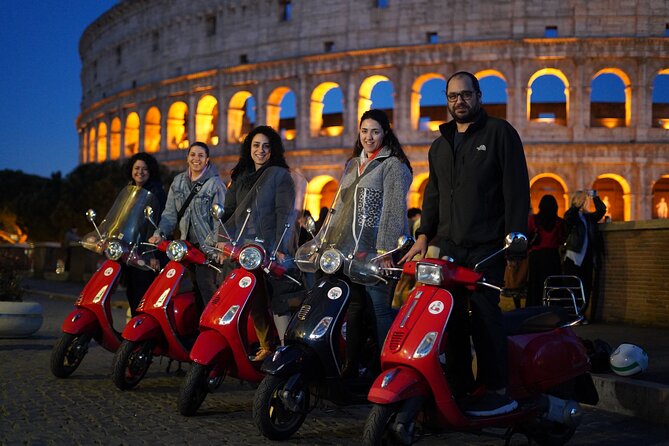 Vespa Scooter Night Tour in Rome With Professional Photographer - Traveler Experiences and Feedback