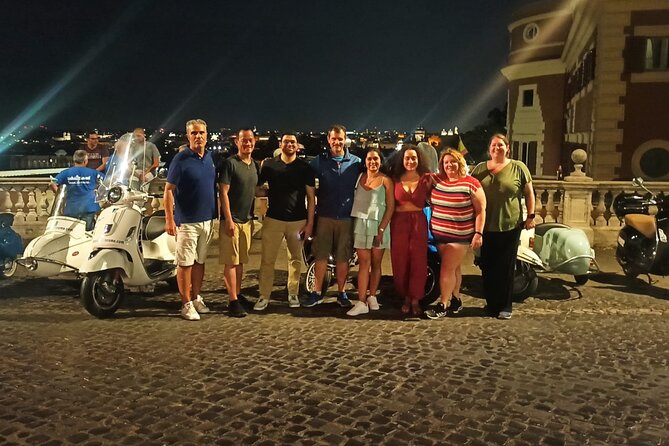 Vespa Sidecar Tour By Night with Pickup - Practical Tips for Travelers