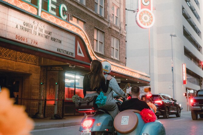 VESPA Sidecar Tour in San Antonio With Tacos - Pricing and Booking Information