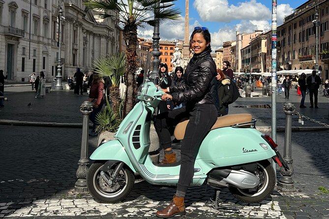 Vespa Tour in Rome Driven by Us With Optional Pick up - Confirmation and Accessibility