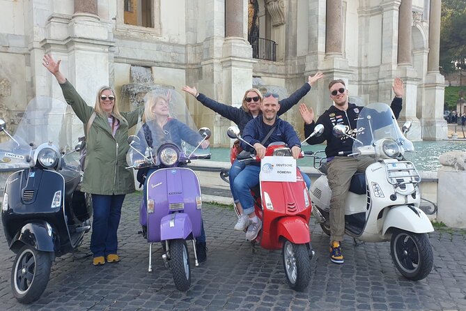 Vespa Tour Rome- Experience Like a Roman - Key Points