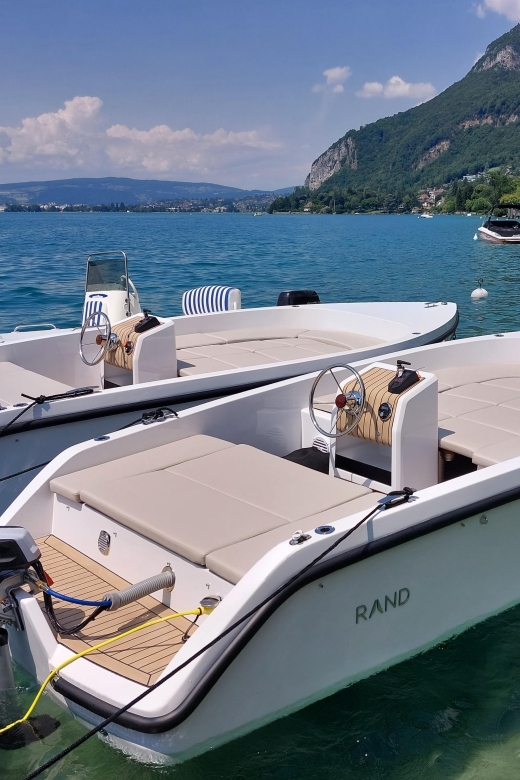 Veyrier-du-Lac: Electric Boat Rental Without License - The Sum Up
