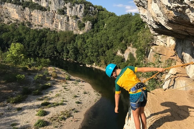 Via Corda in Ardèche + Big Abseil - Equipment Provided for Participants