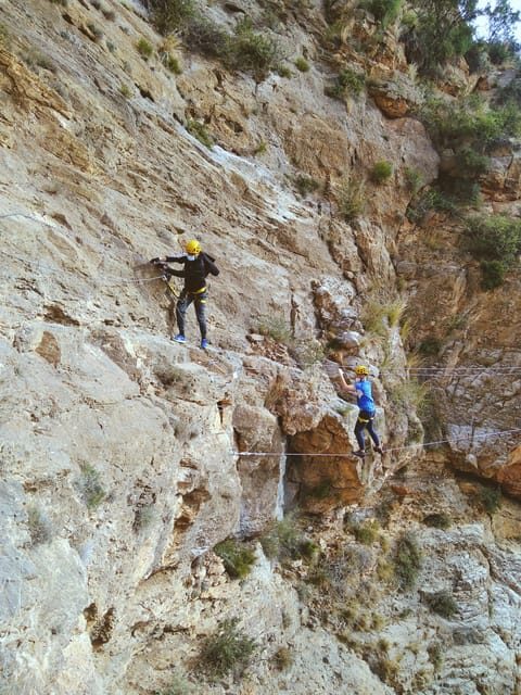 Via ferrata in Callosa del Segura - Key Points