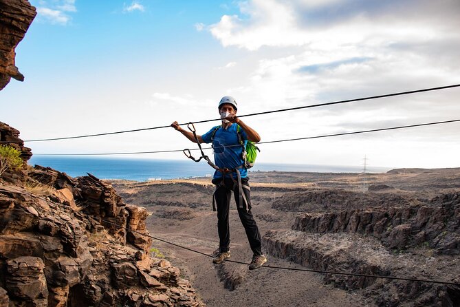 Via Ferrata in Gran Canaria. Vertical Adventure Park. Small Groups - Meet Our Expert Guides