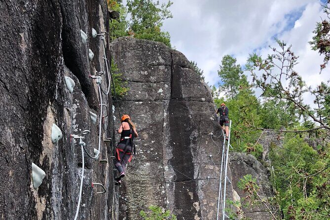 Via Ferrata Mont-Catherine - The Itinerary in Detail: What to Expect