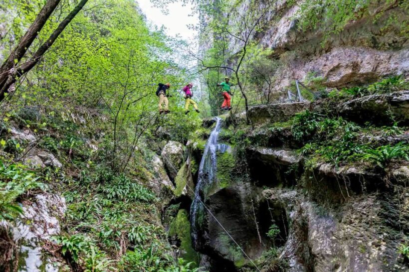 Via Ferrata Rio Sallagoni - Key Points