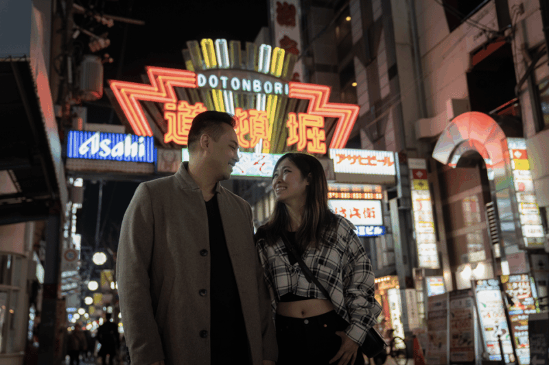 Vibrant Photo Shoot Tour in Osaka - Meeting Point and Recommendations