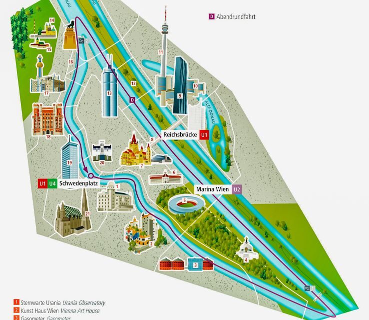 Vienna: Evening Cruise Along The Danube - FAQ