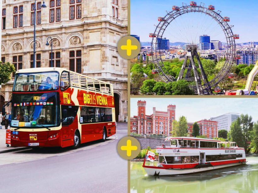 Vienna: Hop-on Hop-off, Ferris Wheel, and River Cruise - A Breakdown of the Itinerary