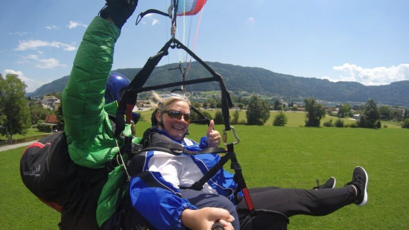 Villach/Ossiachersee: Paragliding "Panorama" Tandemflug - What Is Included and What Not